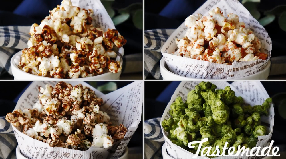 Bắp rang 4 vị “ngon mê mải” chỉ cần có chảo là làm được – Nấu Ăn Không Khó