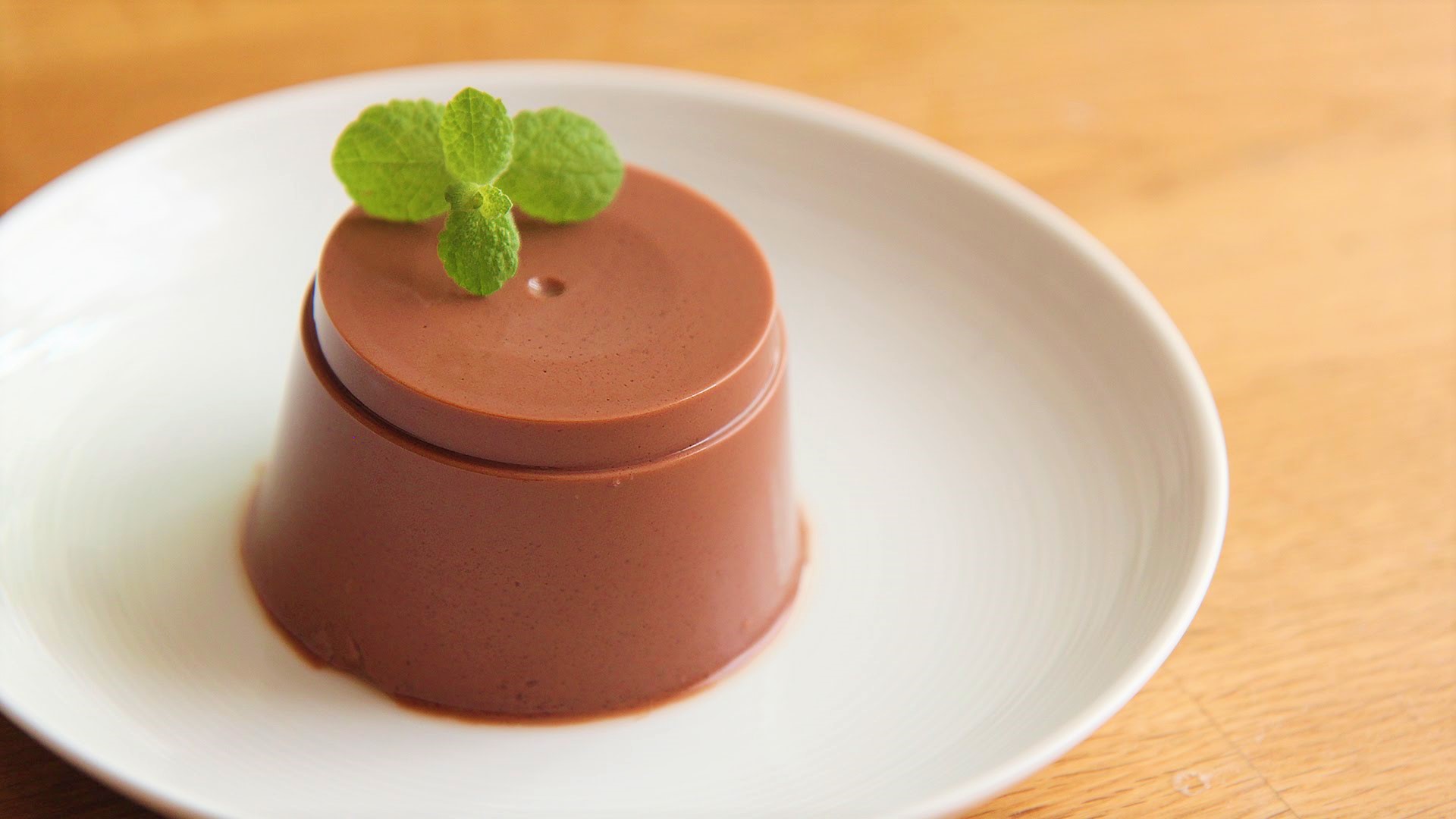 Làm pudding siêu dễ từ sữa socola