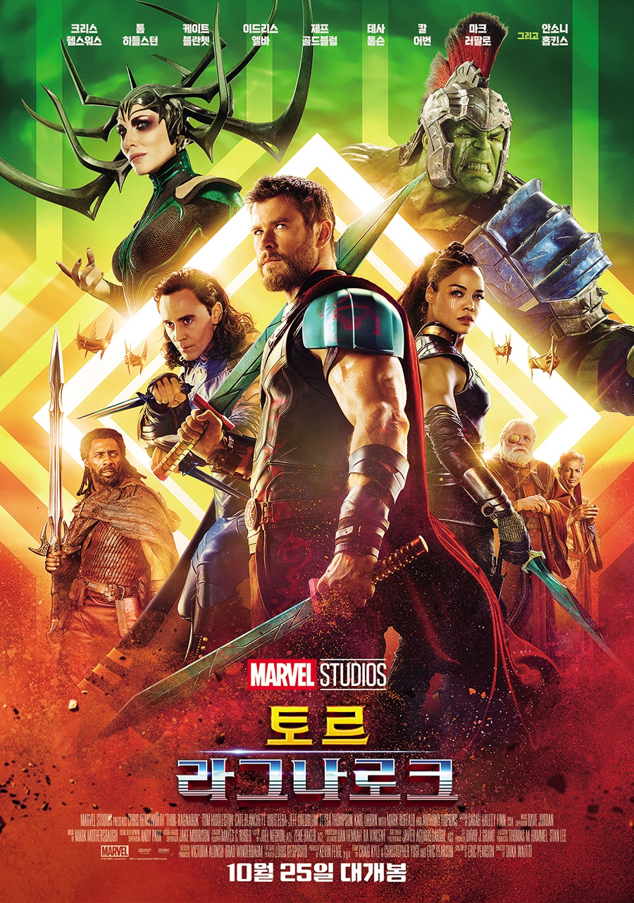 "Thor: Ragnarok" khởi đầu thuận lợi tại phòng vé Hàn
