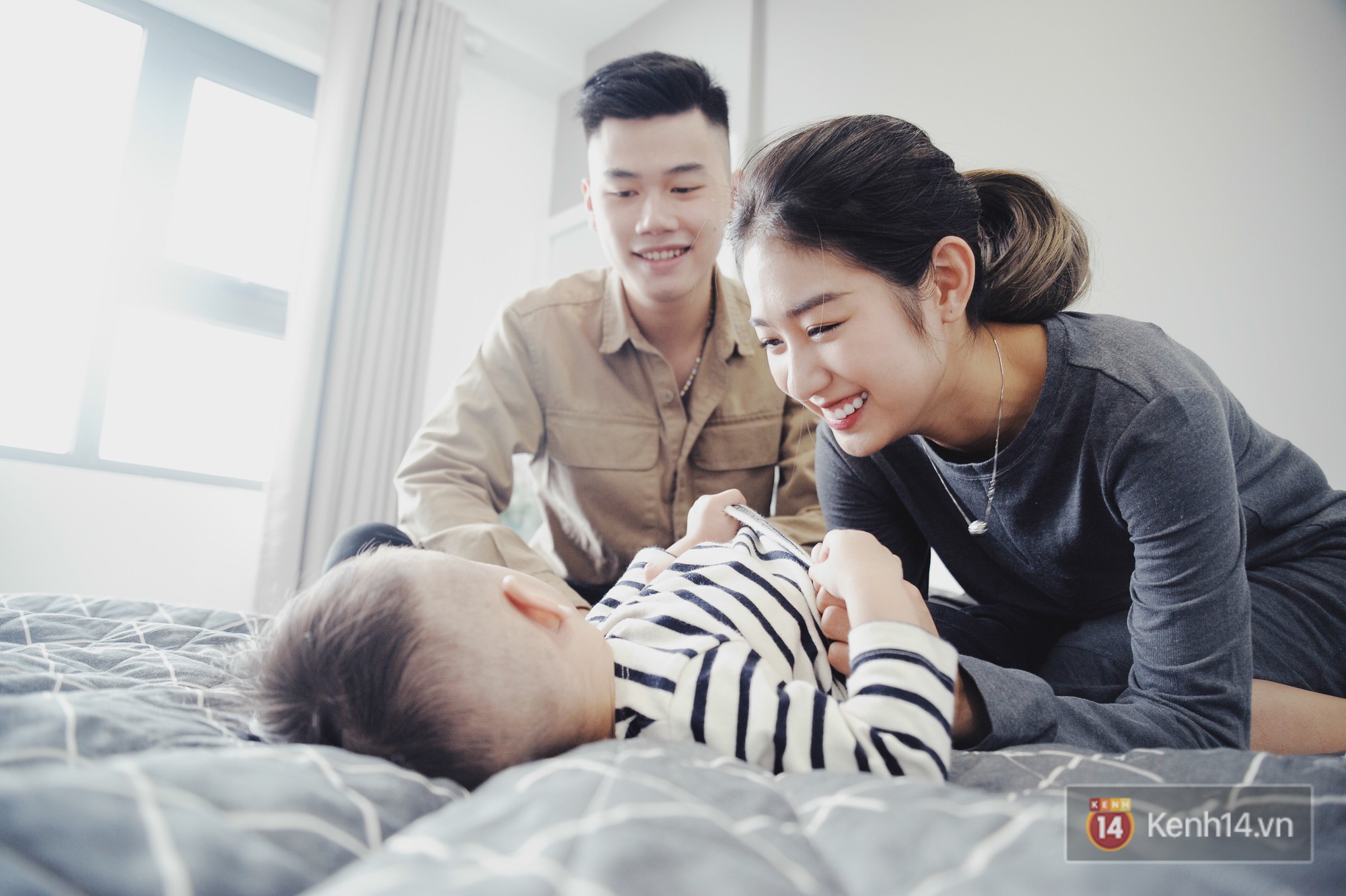 Trang Lou - Tùng Sơn: có con là điều khó khăn nhất nhưng cũng hạnh phúc ...