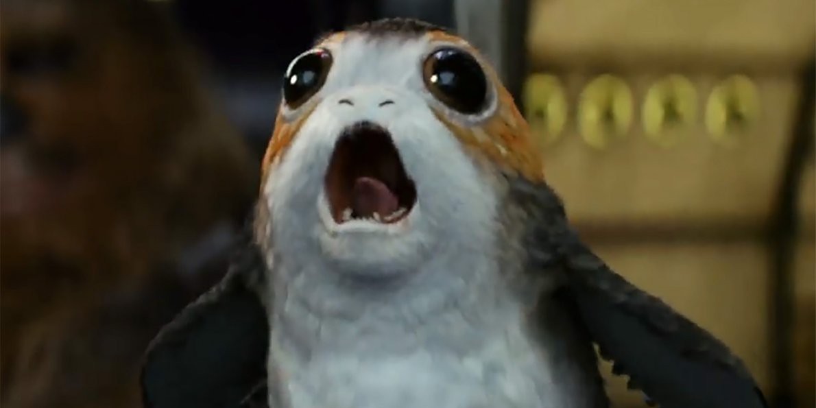 Linh vật đáng yêu "lạc lối" Porgs của "Star Wars: The Last Jedi" sẽ đốn ...
