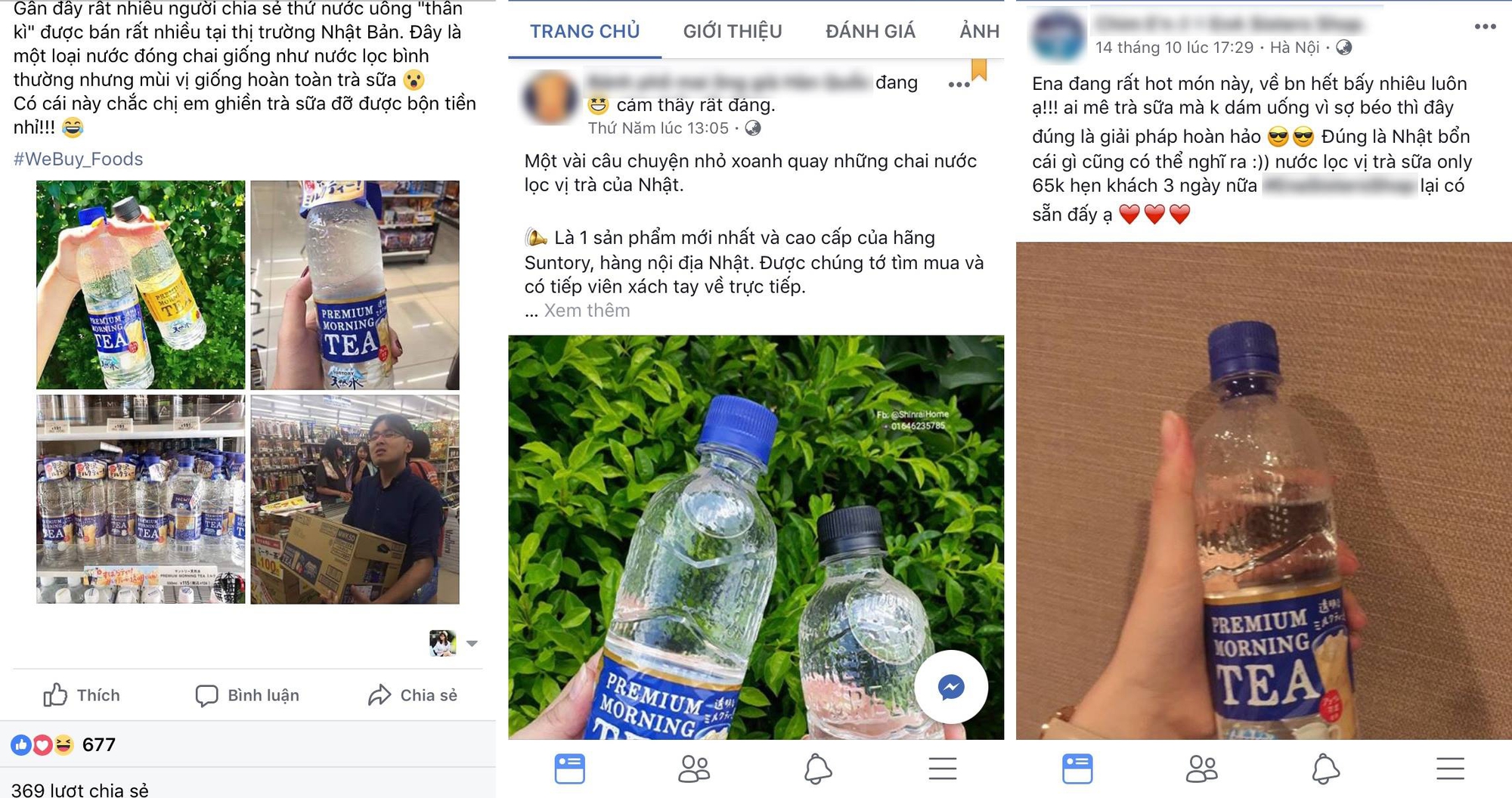 Nước lọc vị trà sữa đang "hot" ầm ĩ ở Nhật đã có mặt tại Việt Nam và ...