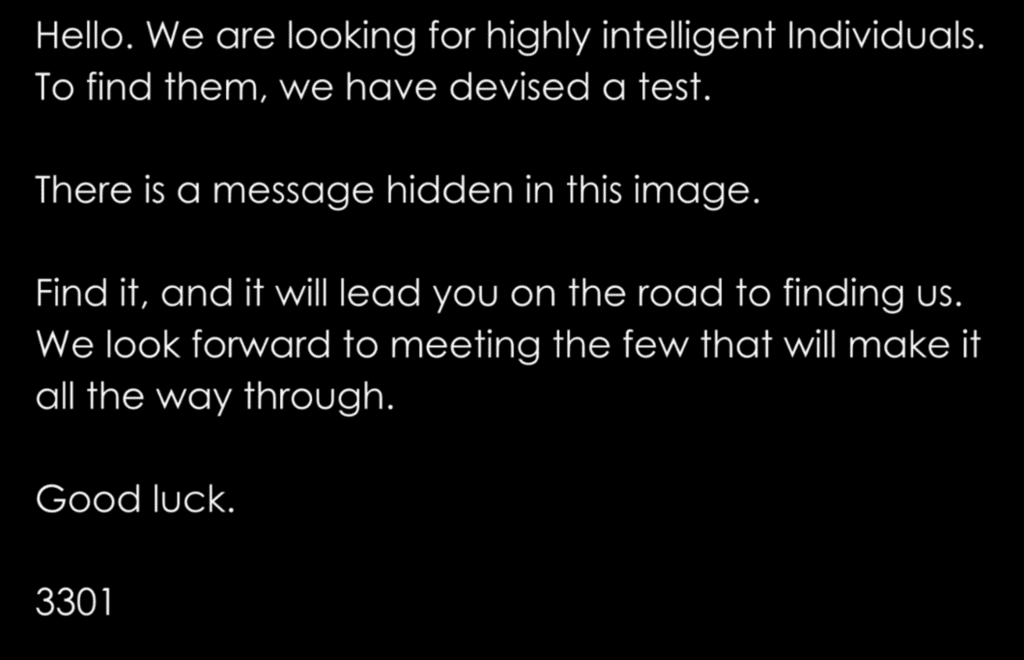Cicada 3301: Tổ chức bí ẩn và kì lạ nhất trên Internet là ai?