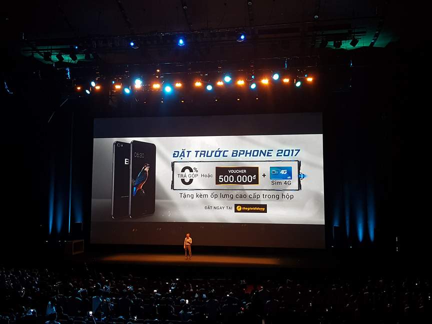 TRỰC TIẾP: Sự kiện ra mắt điện thoại Bphone 2 2017