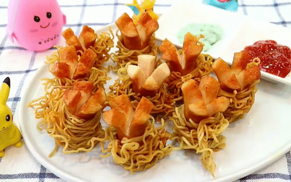 MÌ CHIÊN, tin tức Mới nhất Hô biến mì và xúc xích thành món ăn nhanh ...