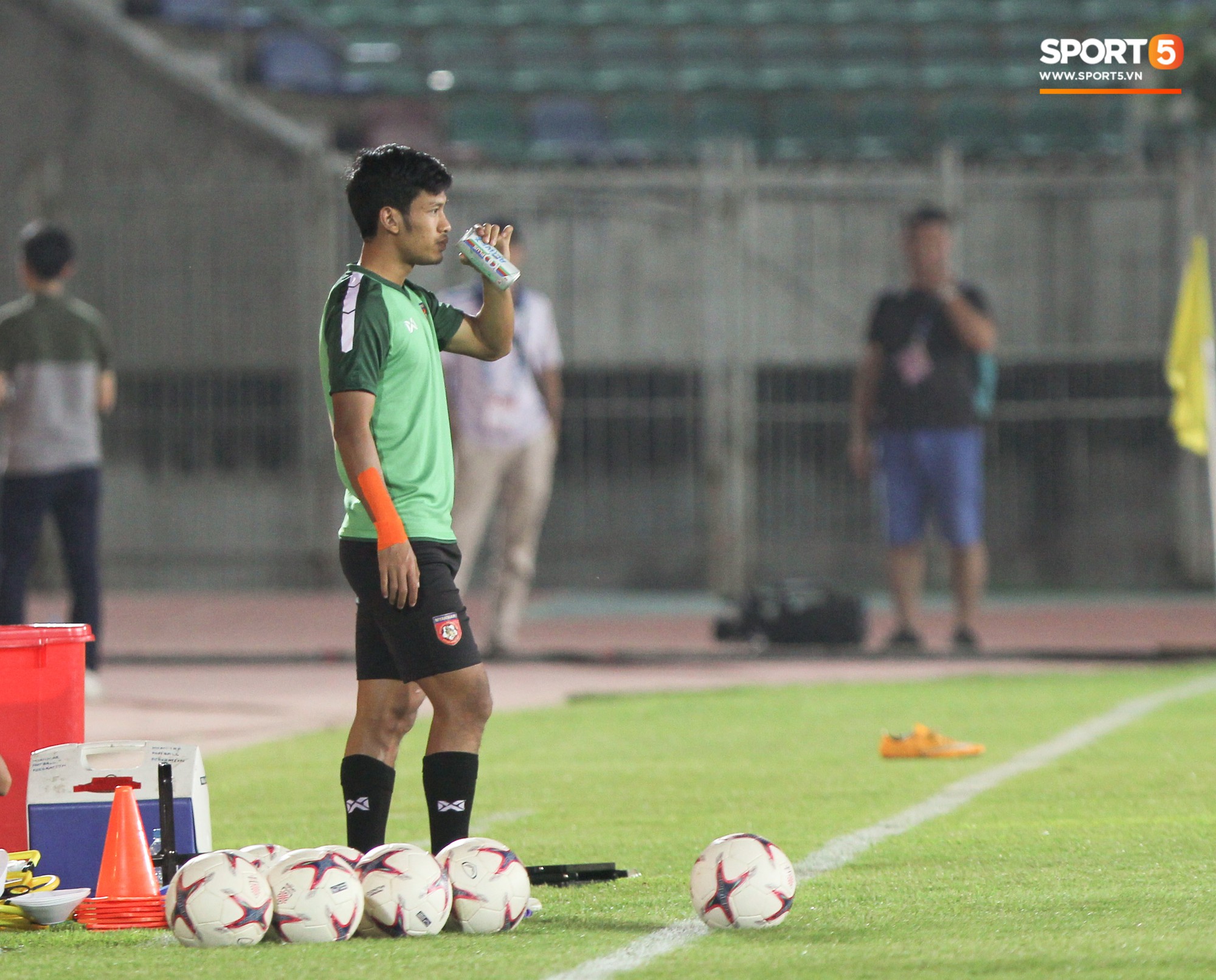 Aung Thu chưa bình phục chấn thương trước trận Việt Nam Myanmar hôm nay