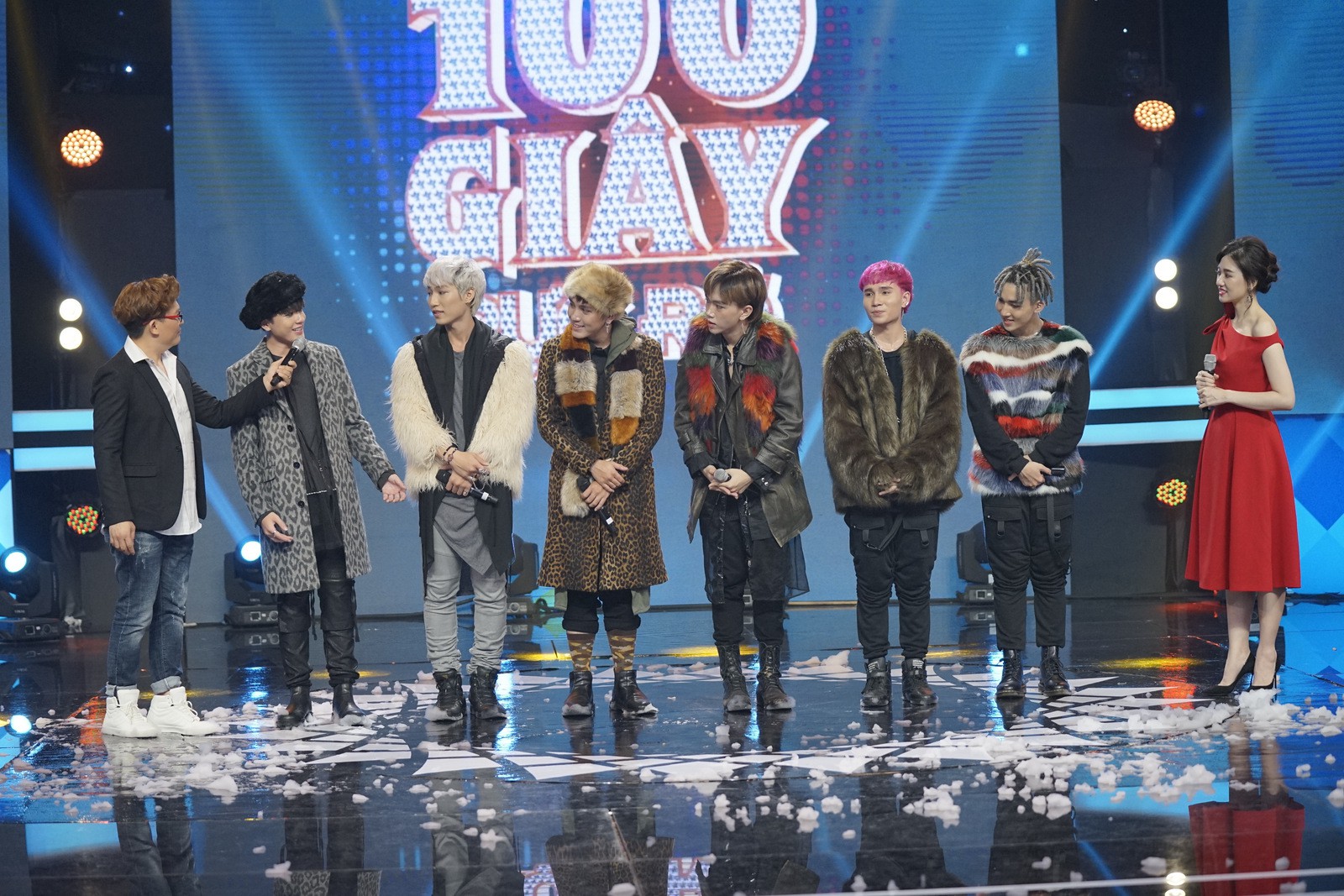 100 giây rực rỡ: Zero9 bị loại với điểm số thấp nhất Bán kết 1