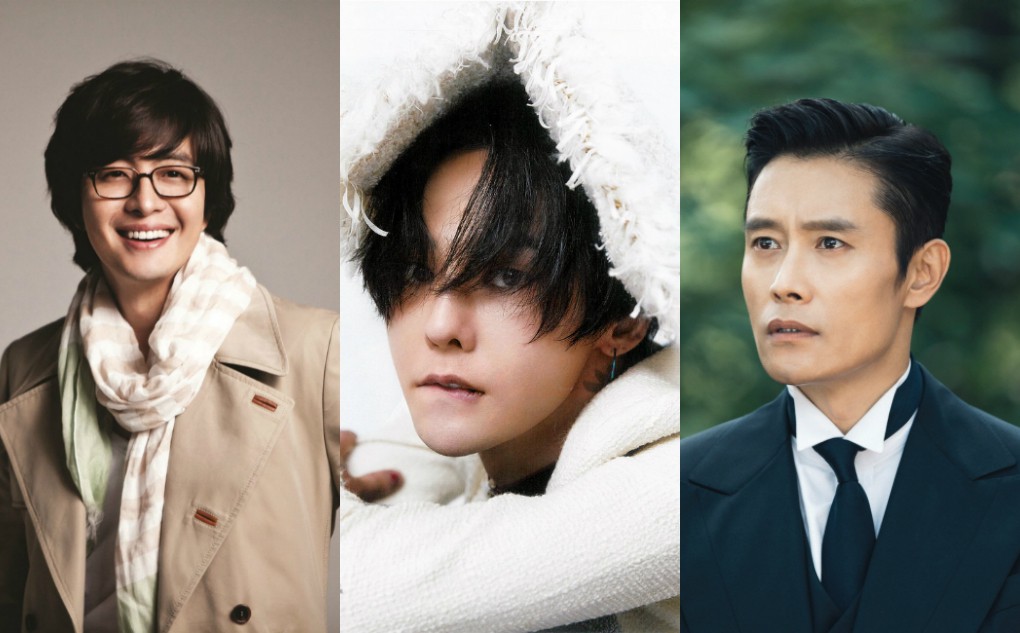 Bae Yong Joon, G-Dragon, Lee Byung Hun: 3 tài tử "sát gái" nhất Kbiz