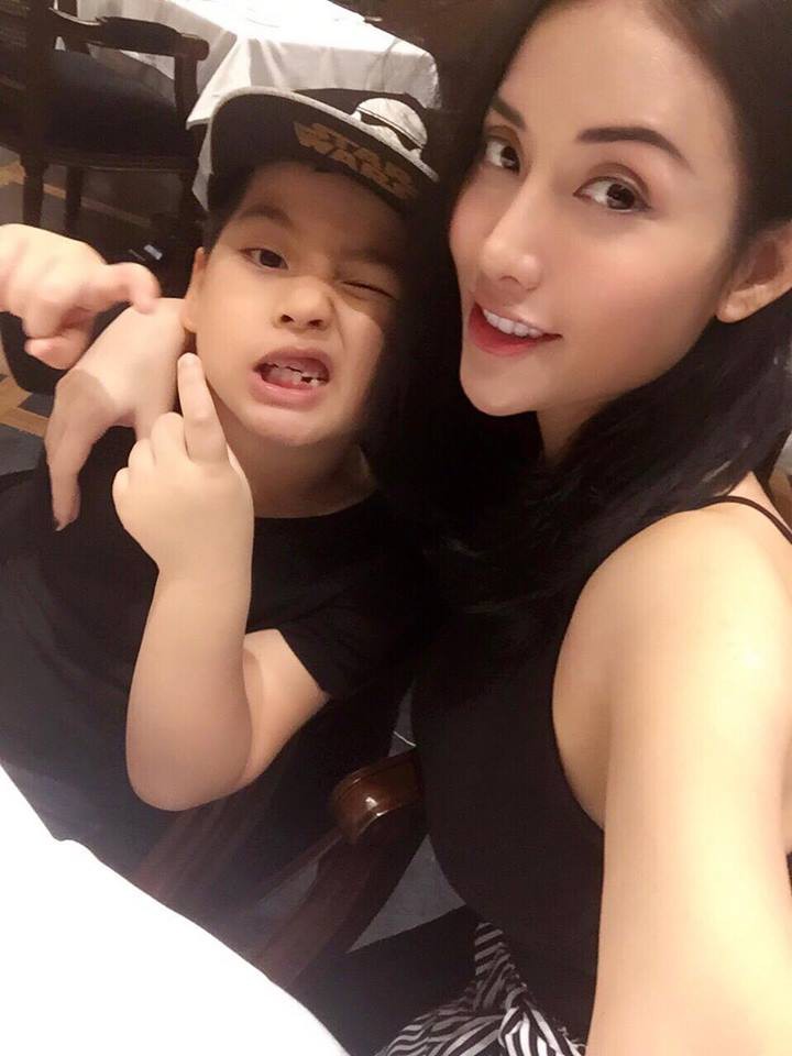 Mai Hồ trả lời thắc mắc vì sao con trai trai không có mặt trong lễ đính hôn