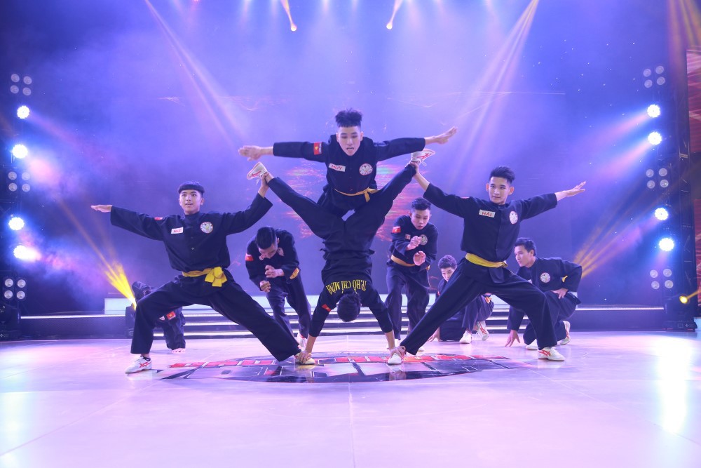 Nhóm võ nhảy trên nền nhạc BTS xuất sắc dẫn đầu "Đấu trường võ nhạc"