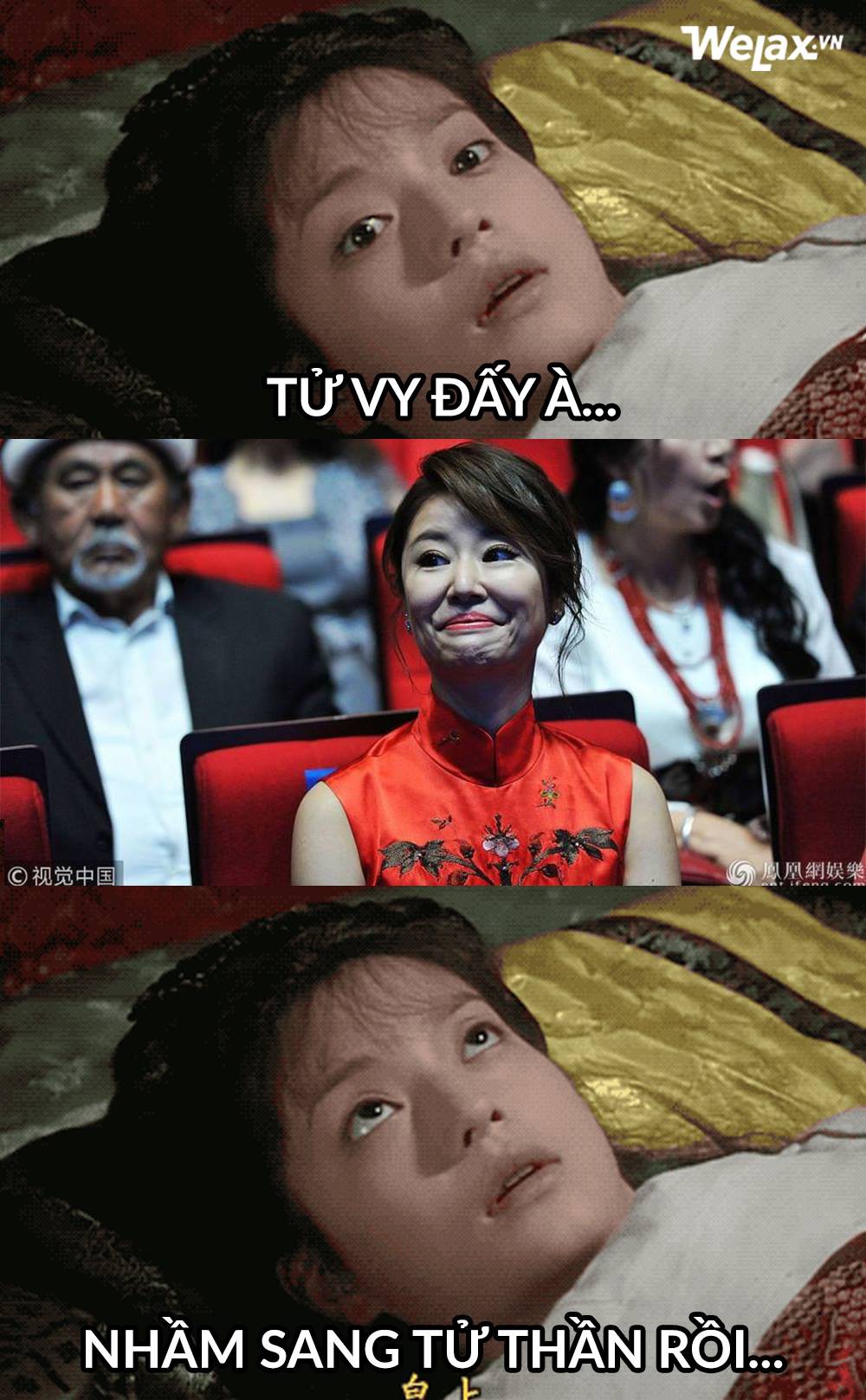Biểu cảm nhuốm màu thời gian của Hạ Tử Vy năm nào đã trở thành meme ho ...