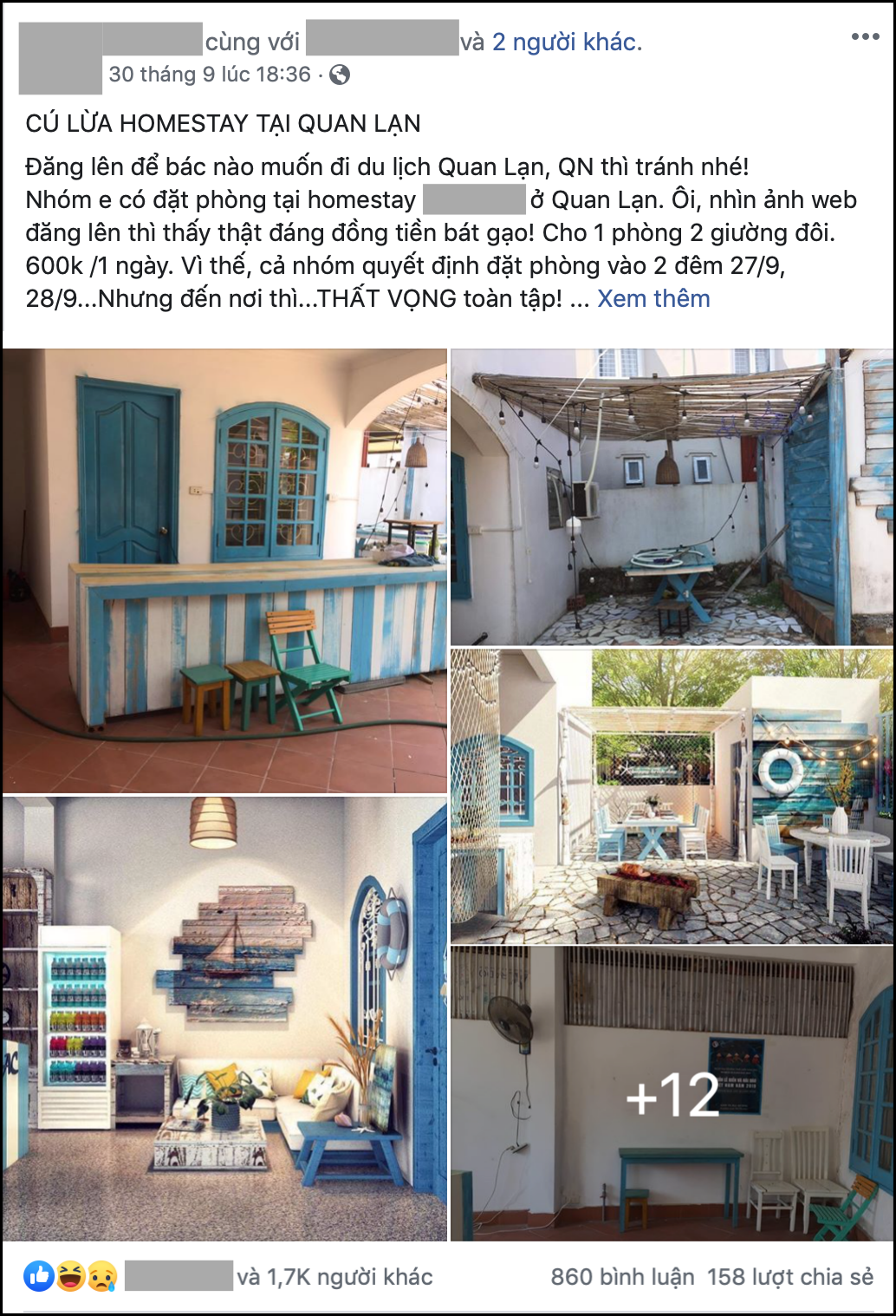 Homestay ở Quan Lạn bị du khách tố như "nhà hoang", chủ nhà giải thích ...