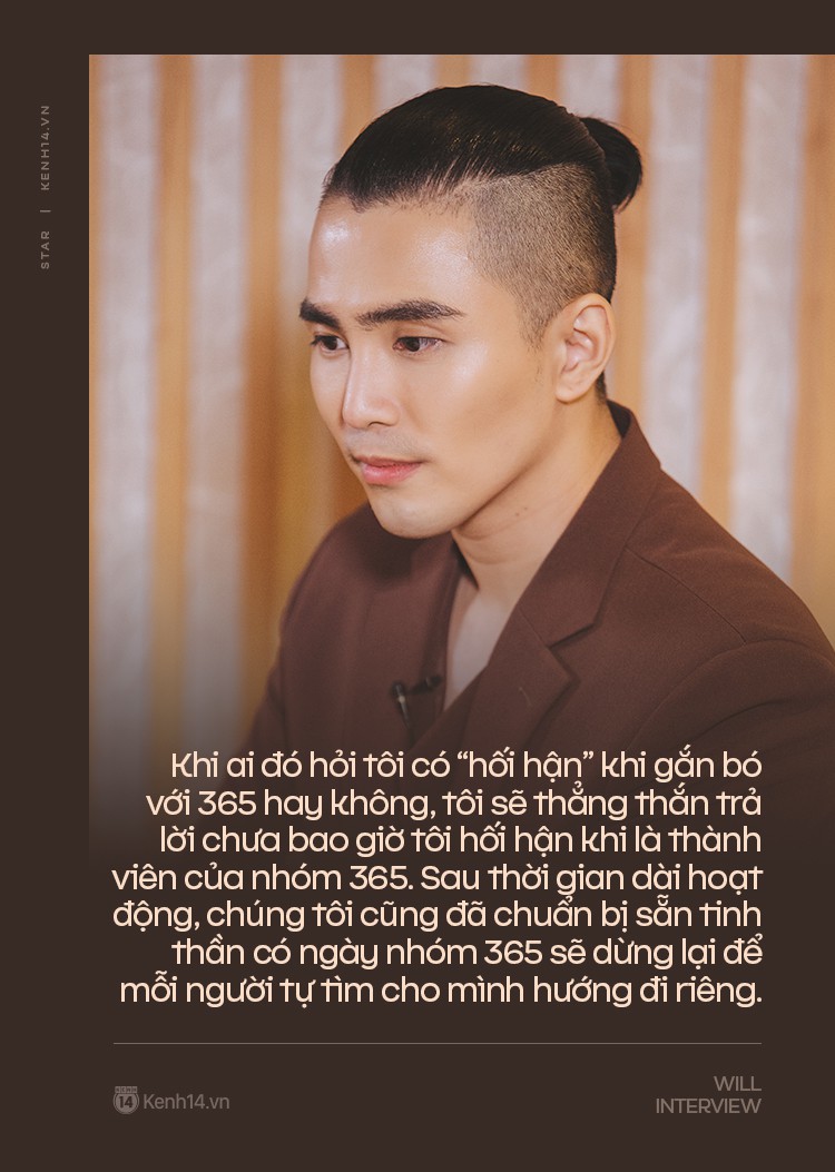 Will (365): “Tôi không áp lực trước thành công của các thành viên nhóm ...