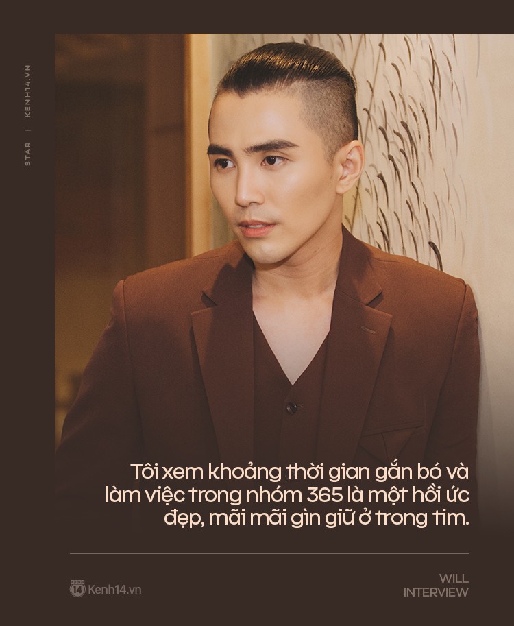Will (365): “Tôi không áp lực trước thành công của các thành viên nhóm ...