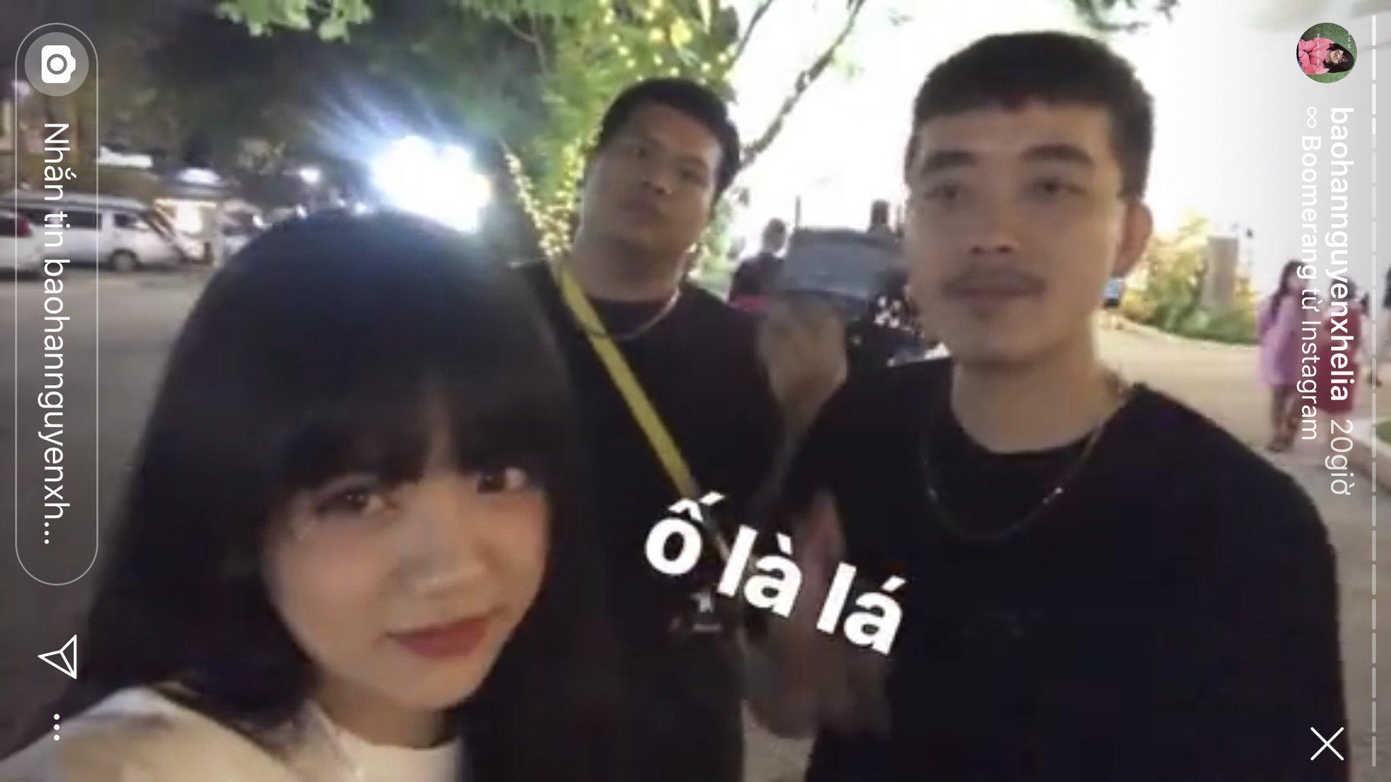 Rapper Khói và Bảo Hân bất ngờ xuất hiện trong một khung hình sau khi ...