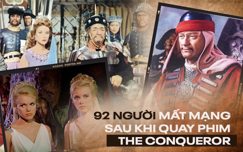 THE CONQUEROR (1956), tin tức Mới nhất Nhìn lại vụ tai nạn thảm khốc ...
