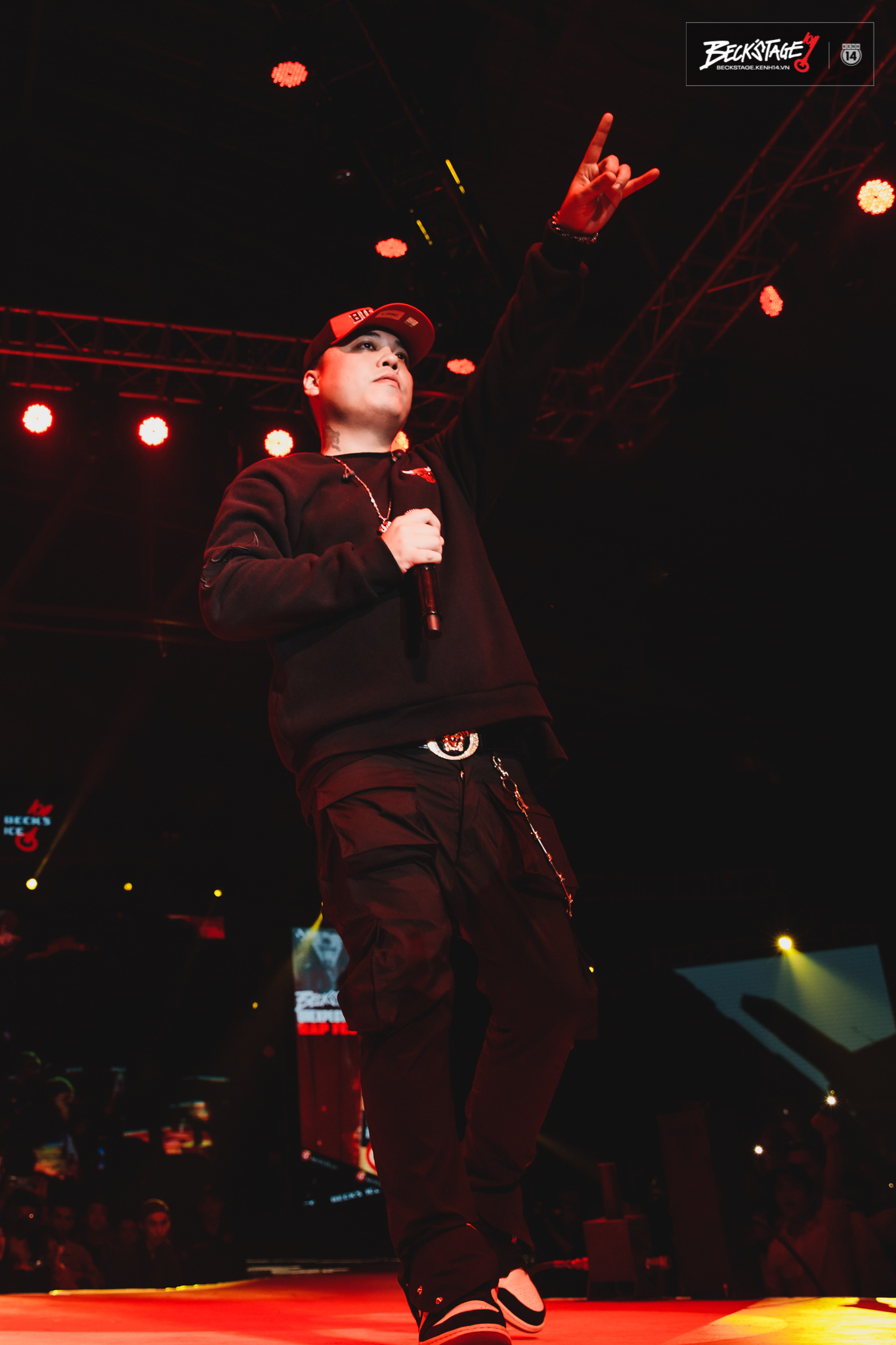 Sân khấu hội ngộ của "huyền thoại" nhạc rap LK và "công chúa của Lady ...