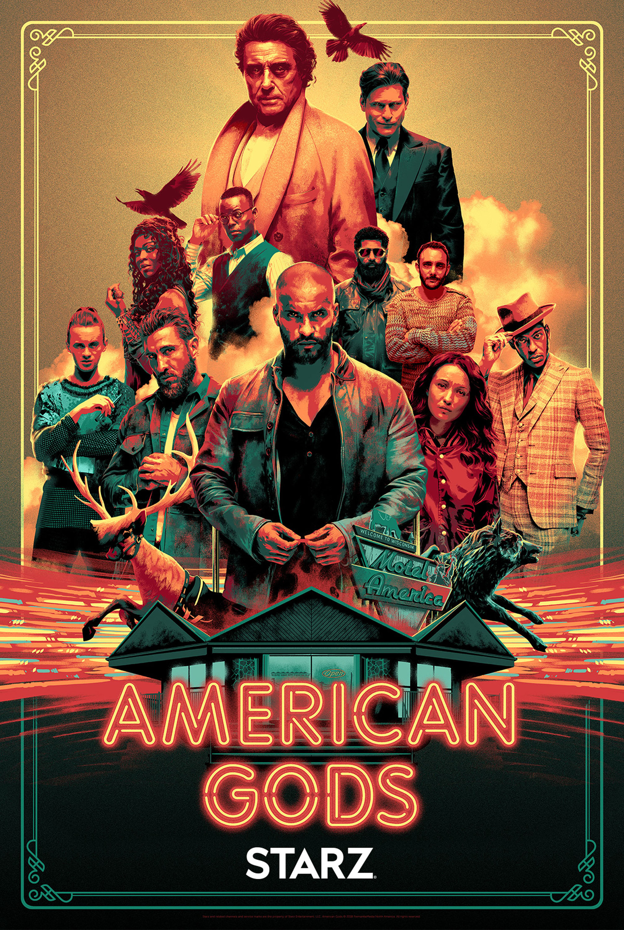 Loạt phim đình đám American Gods dính "phốt" phân biệt chủng tộc, tự ý ...