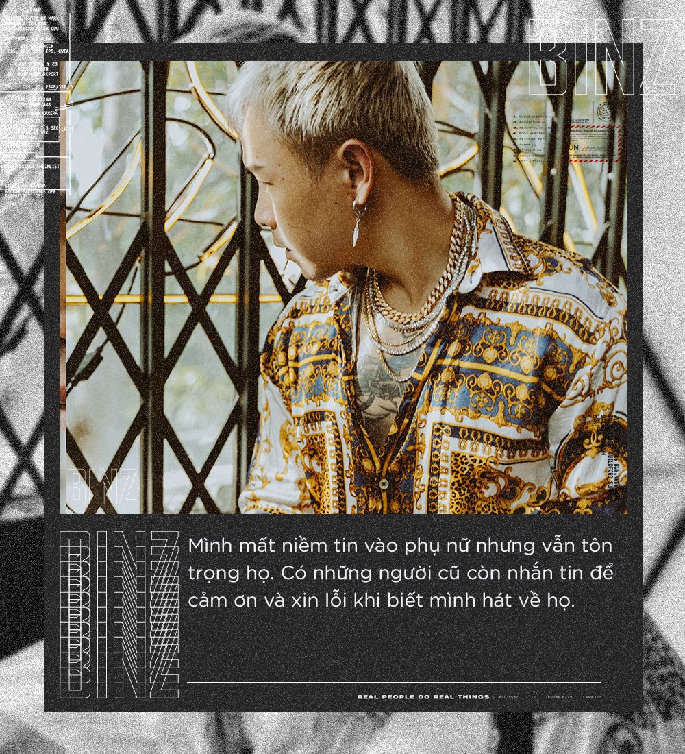 Rapper Binz: “Người ta khuyên tôi không nên làm nhạc “gắt” nữa, nhưng ...