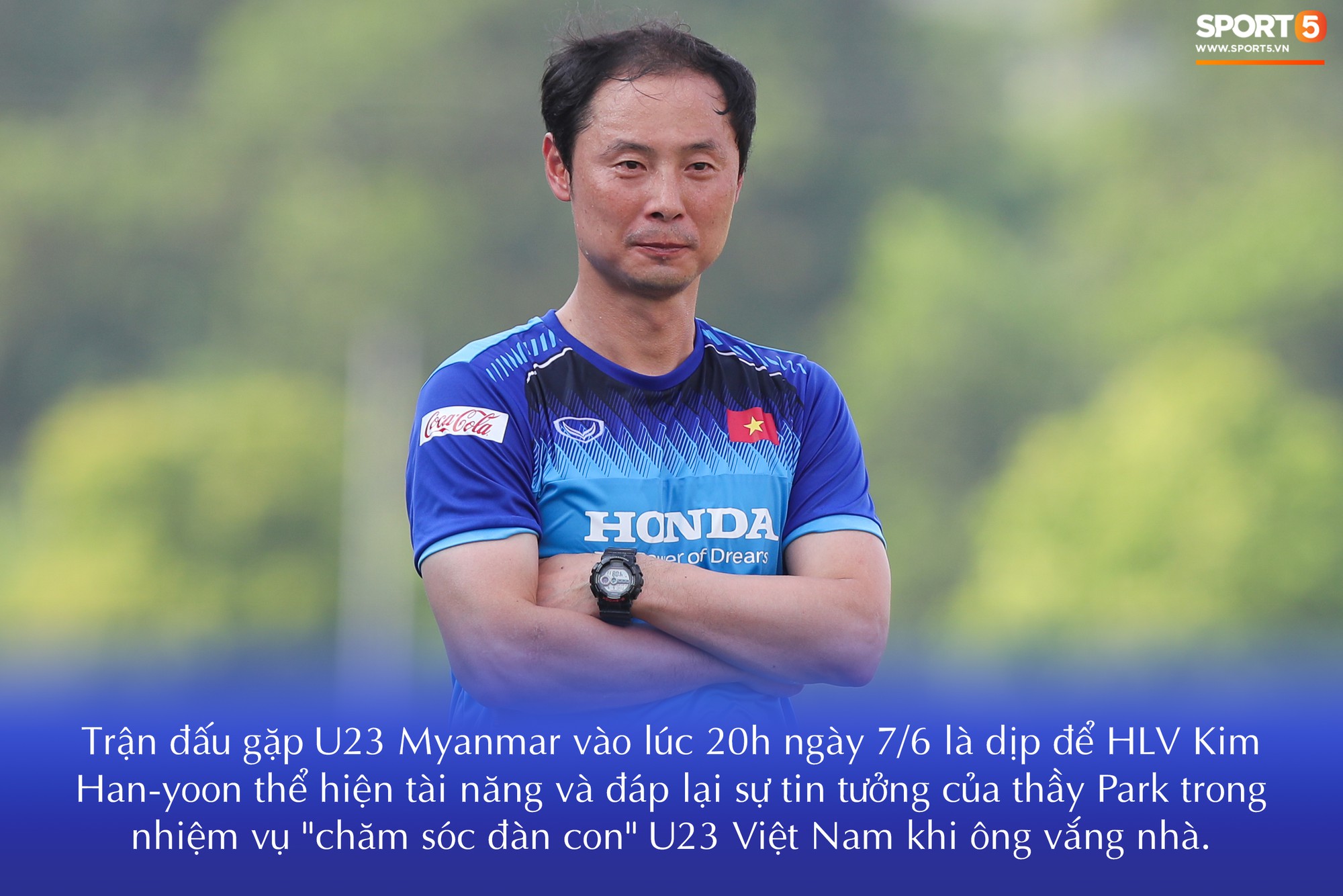 Martin Lo, làn gió mới ngày U23 Việt Nam đấu U23 Myanmar