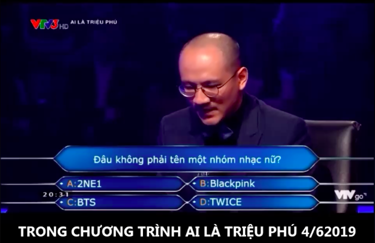 Anti-fan BTS cố tình cắt ghép clip "Ai là triệu phú" gây hiểu lầm, tạo ...