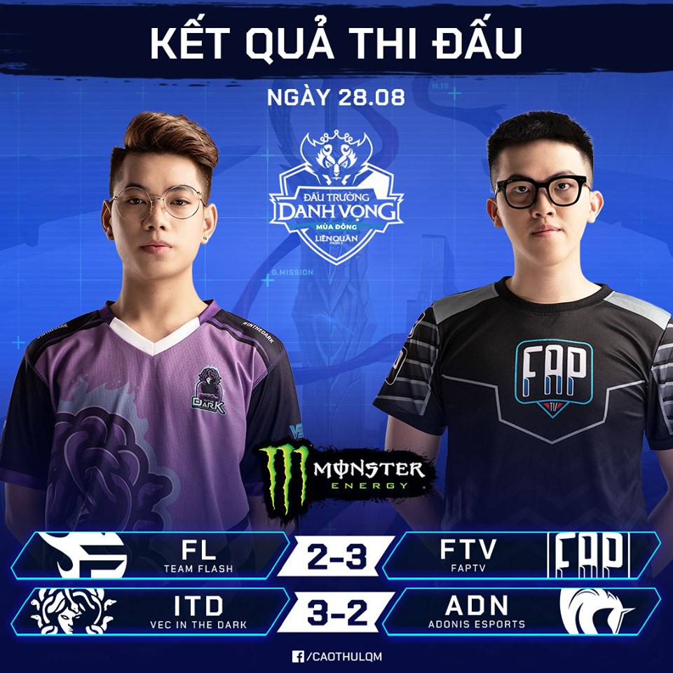 "Gáy" quá khét trước trận rồi bất ngờ thất bại trước FAPTV, Team Flash ...