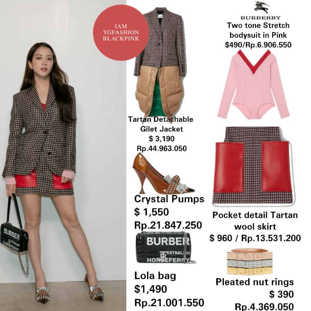 Mặc như cô công sở đi dự show Burberry, Jisoo vẫn toát lên thần thái ...