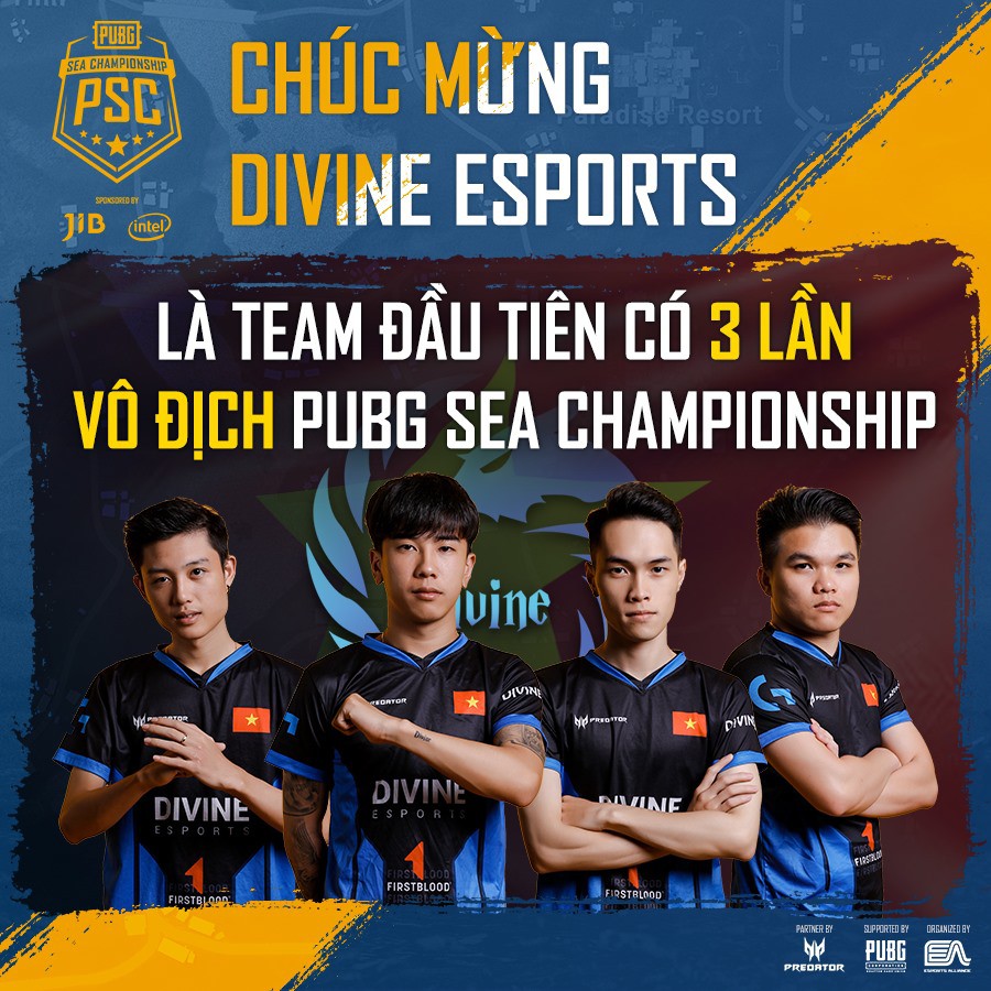 Divine Esports vô địch giải PUBG với tiền thưởng hơn 1 tỷ đồng, lần đầu ...