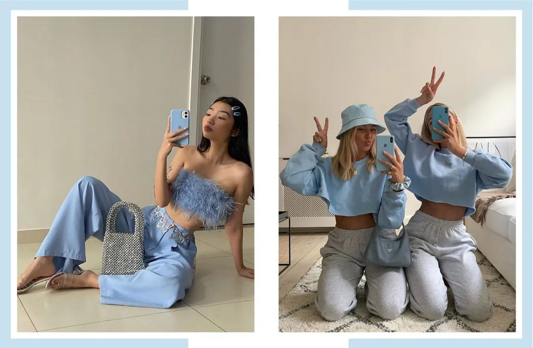 Top 3 combo ghi điểm sang xịn với trang phục màu xanh baby