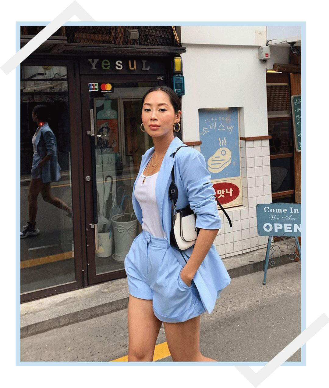 Top 3 combo ghi điểm sang xịn với trang phục màu xanh baby