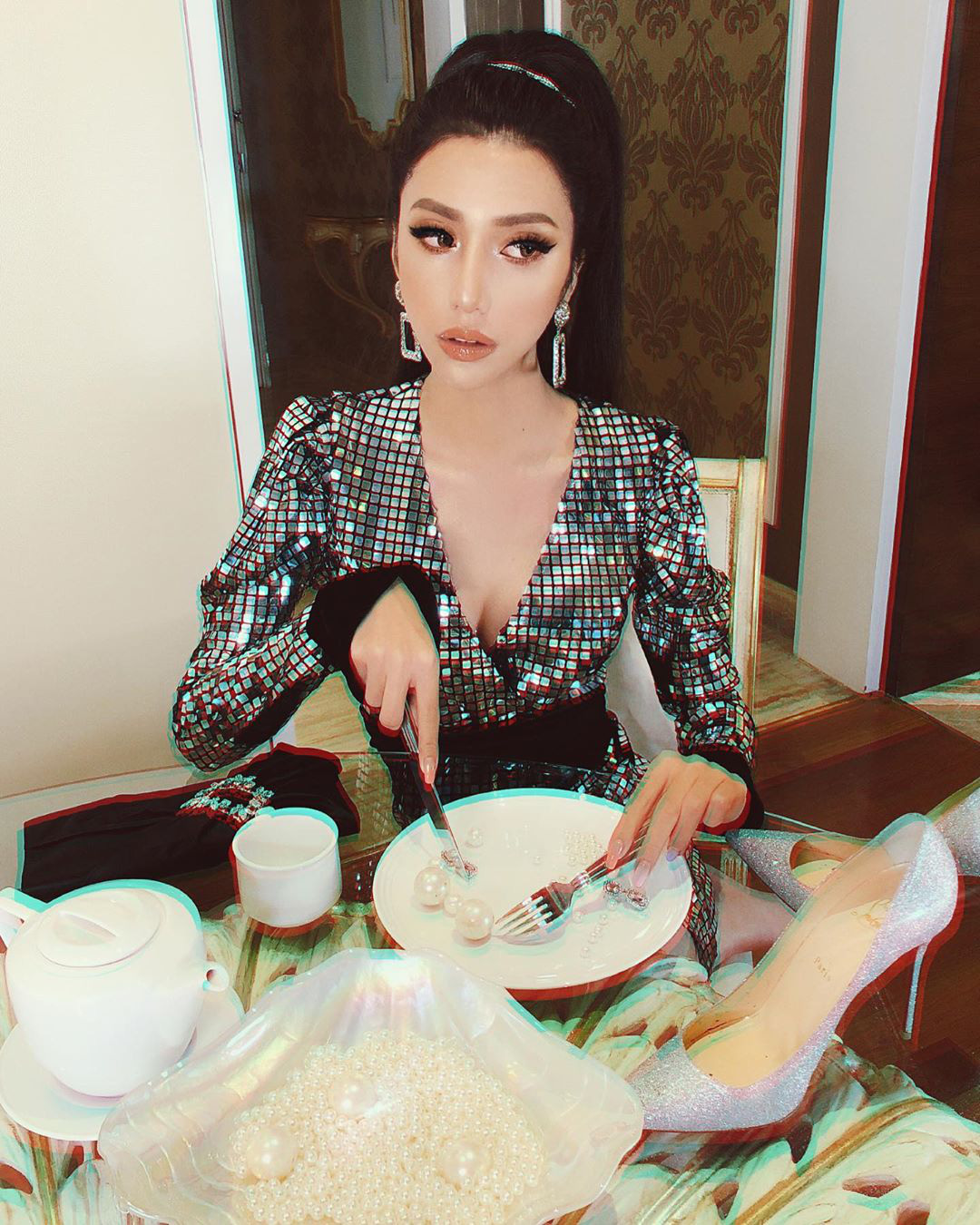 "Chị em sinh đôi" của Lynk Lee: Là beauty blogger chuyển giới xinh đẹp ...