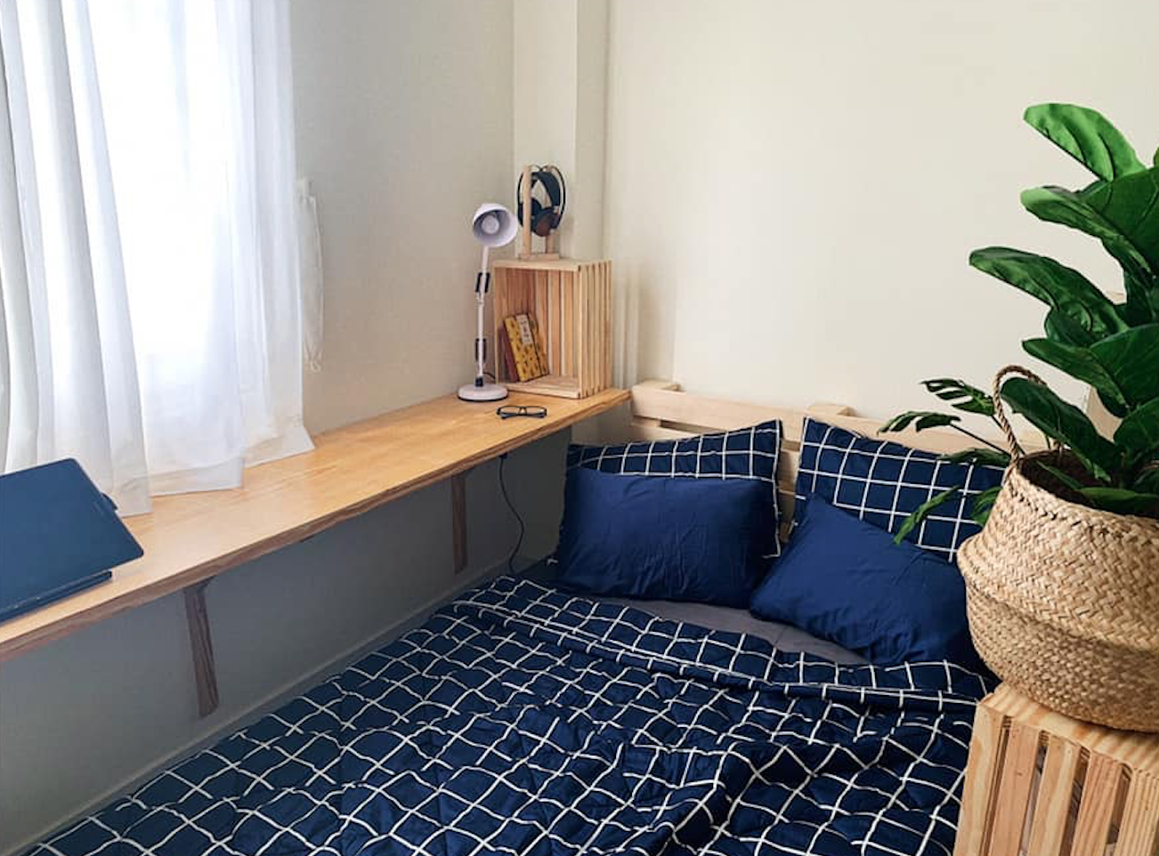 Ở phòng trọ 23m2 nhưng vẫn đầu tư decor, chàng trai được dân tình đua ...