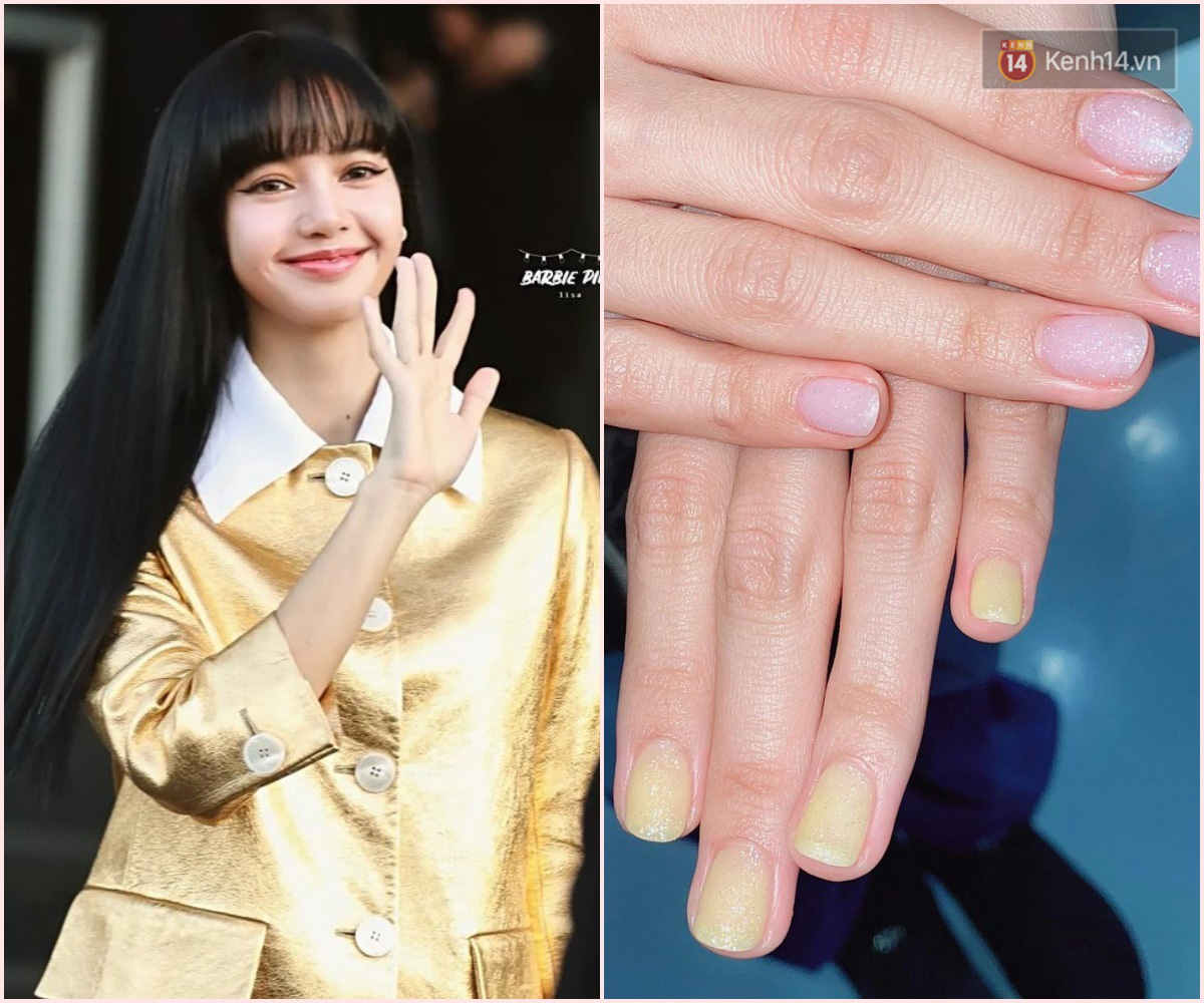Làm nail kiểu Lisa: Không tô vẽ cầu kỳ mà toàn đính đá lồng lộn, nổi ...