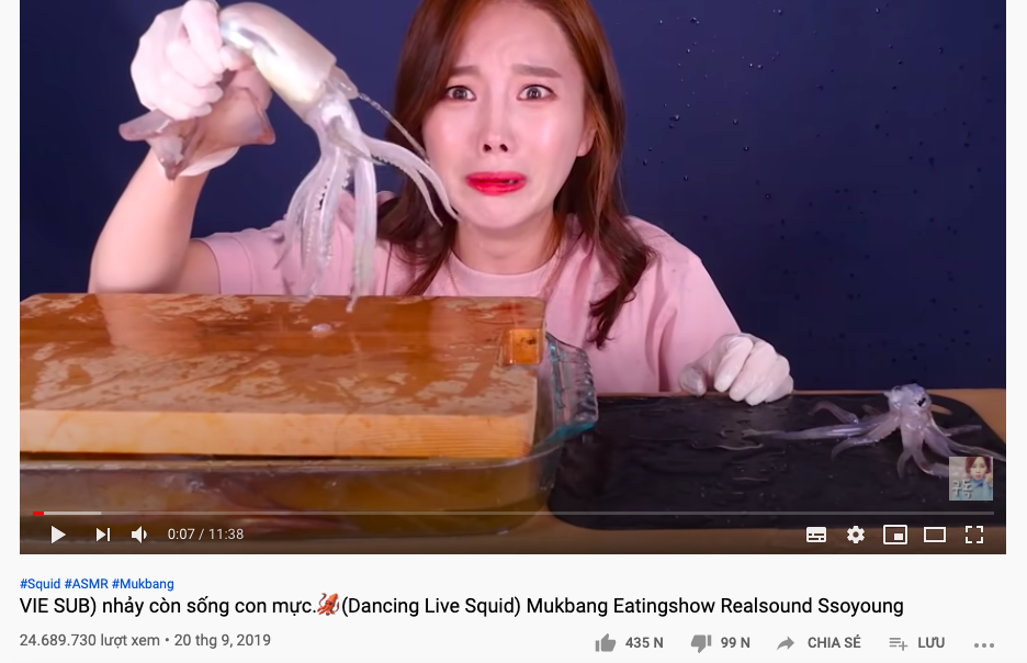 “Thánh ăn Hàn Quốc” Ssoyoung khiến nhiều YouTuber nổi tiếng phẫn nộ vì ...