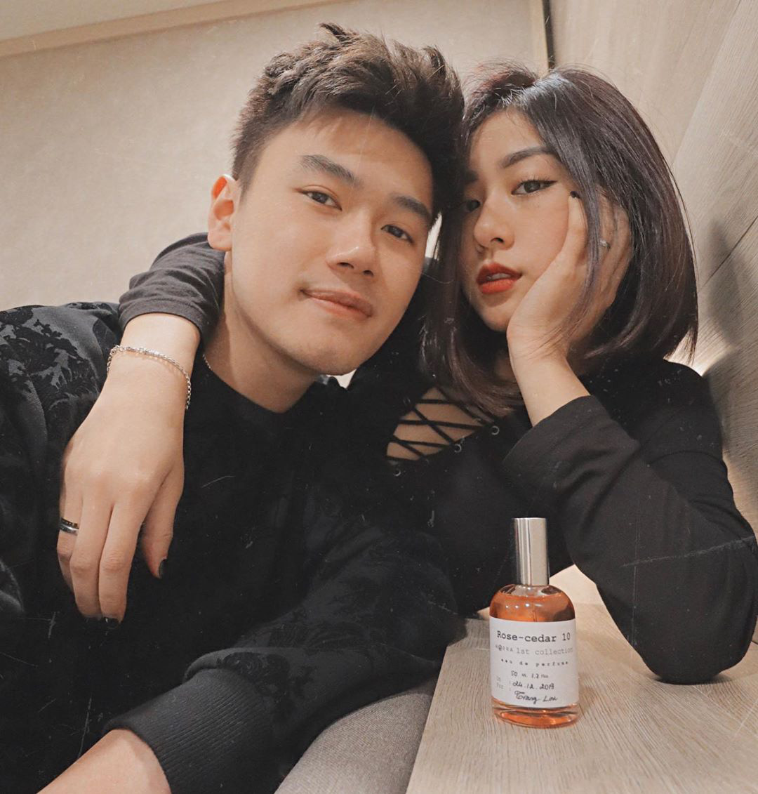 Hình ảnh Trang Lou - Tùng Sơn bị nghi hút bóng cười