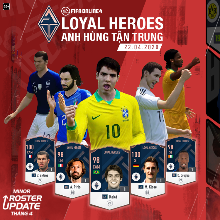 FO4: "Thiên thần" Kaka và "kiến trúc sư" Pirlo bất ngờ cập bến server ...