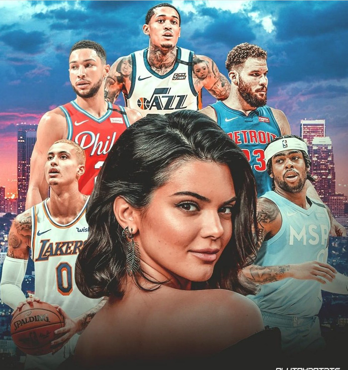 Kendall Jenner tiếp tục xuất hiện cùng sao bóng rổ NBA