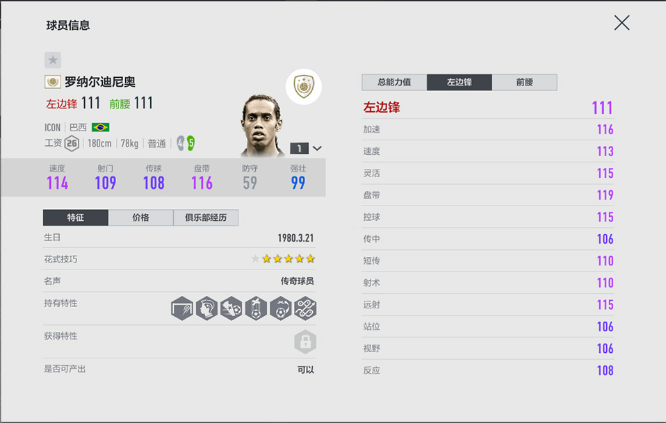 FO4 lại sắp có mùa thẻ mới Best Of Europe, Ronaldinho sẽ là ICONS tiếp ...