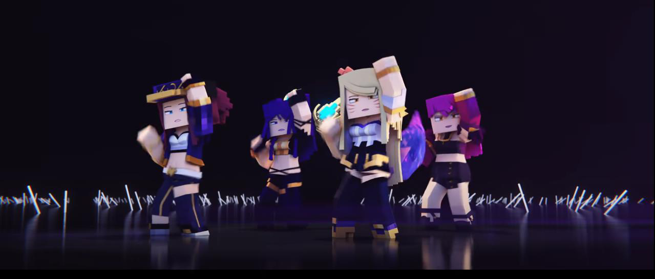 Phát sốt với MV "triệu view" POP/STARS bị "Minecraft hóa", tưởng không ...