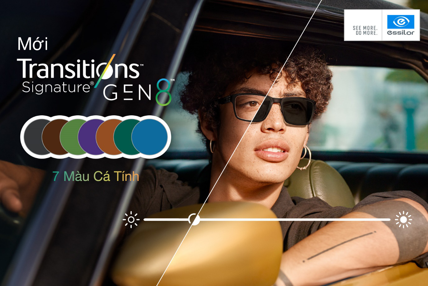 Kính đổi màu Transitions® Signature® Gen 8™ thế hệ mới của Essilor ...