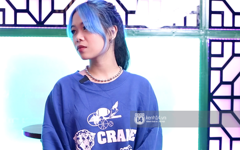 Tlinh khoe visual mới trong vòng thi tiếp theo của Rap Việt: Tóc xanh ...