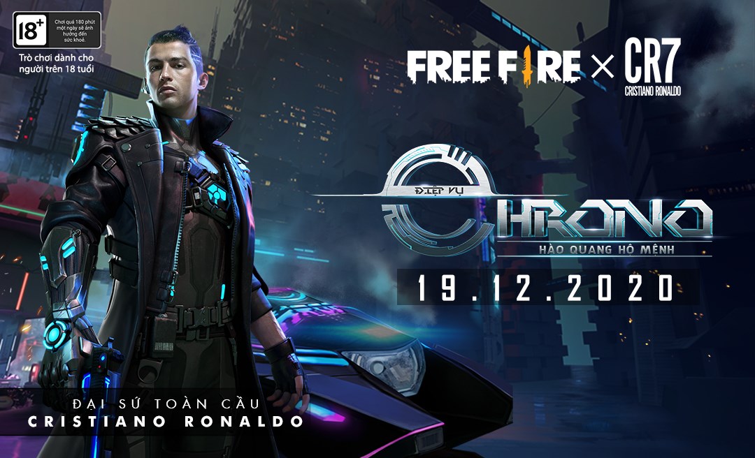 Ronaldo xuất hiện cực ngầu trong Free Fire với khả năng bắn súng đỉnh ...