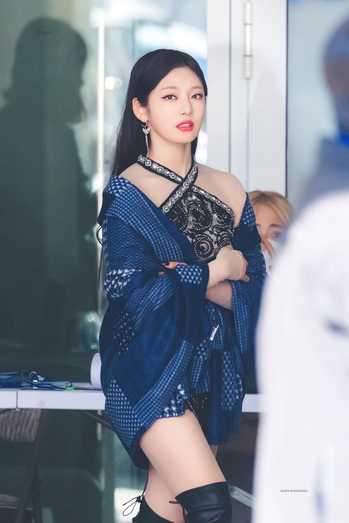 Bất ngờ lý do mỹ nhân mới nhà SM NingNing (aespa) mặc mát mẻ giữa trời ...