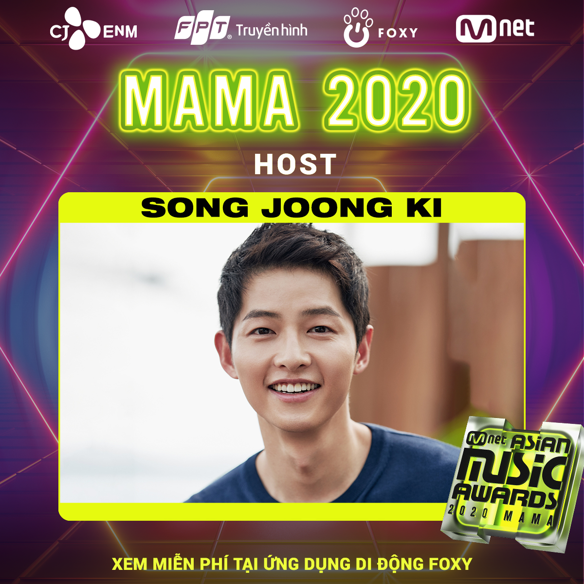 MAMA 2020 có nền tảng trực tuyến ngay tại Việt Nam