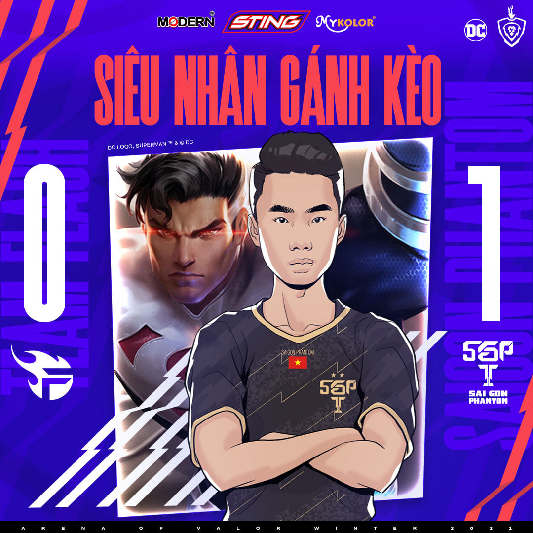 Thần đồng Yiwei "gánh kèo" giúp Saigon Phantom hủy diệt Team Flash ...