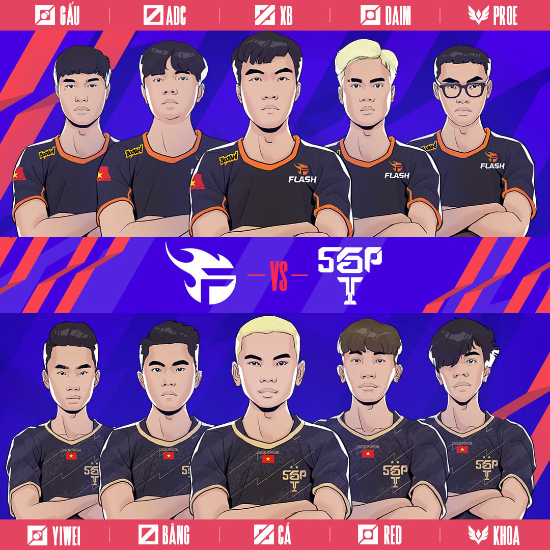 Thần đồng Yiwei "gánh kèo" giúp Saigon Phantom hủy diệt Team Flash ...