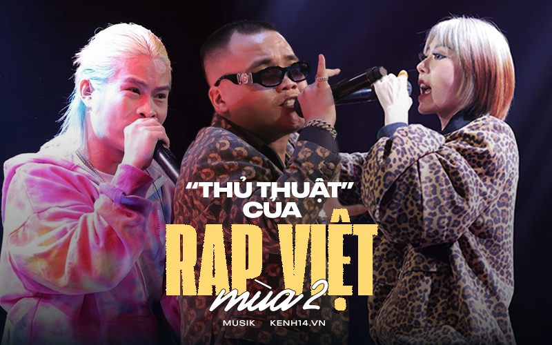 "Thủ thuật" lấy bài cũ phối mới của Rap Việt mùa 2