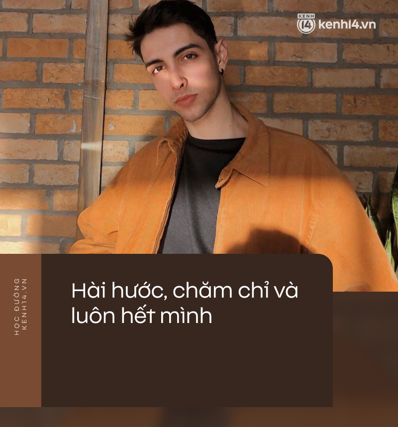 Vlogger "Tây Cột Điện" cao 1m95, thạo 3 ngoại ngữ: Thủ khoa Học viện ...