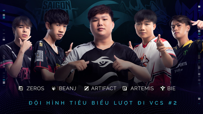 Đội hình tiêu biểu lượt đi VCS: GAM Esports chiếm tới 3 suất nhưng bất ...