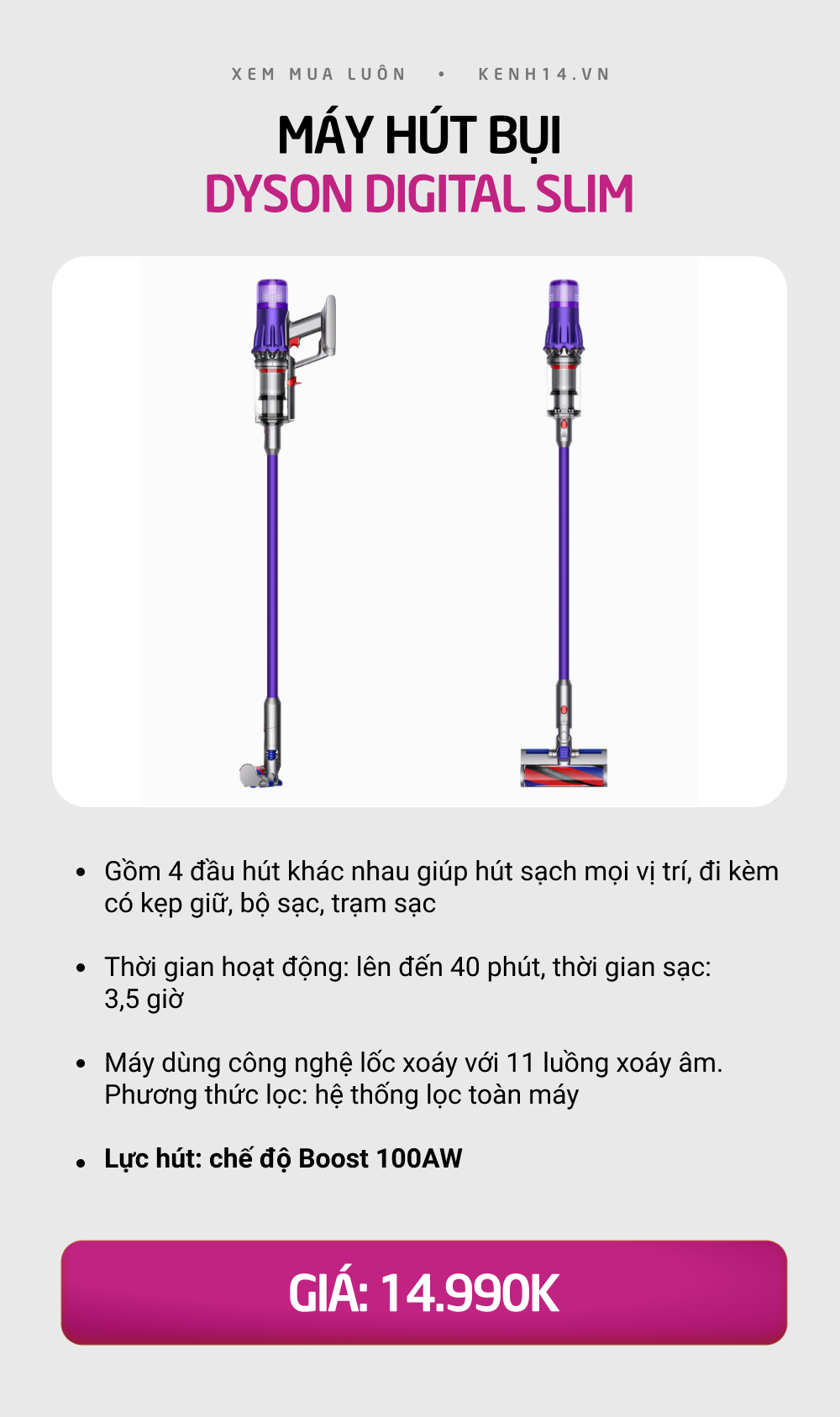 Dùng thử loạt đồ gia dụng Dyson "hot hit" vừa cập bến Việt Nam: Đắt xắt ...